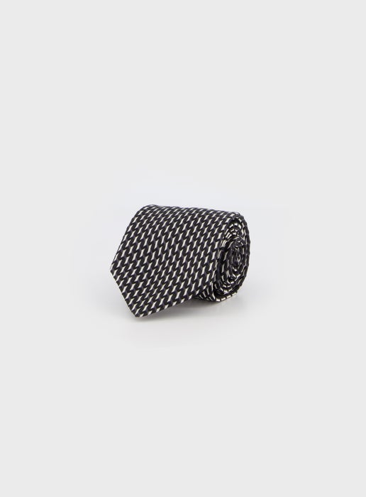 Working Style | Grey Raised Texture Tie | Grey